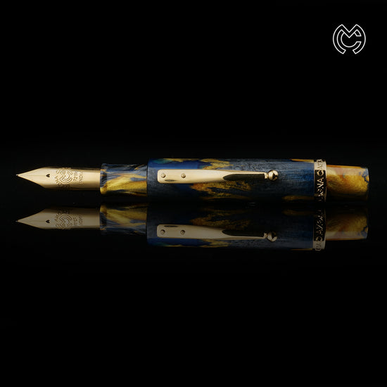 Mag 1000 Fountain Pen | Resin | No. 10 Gold Plated Nib | Magna Carta ...